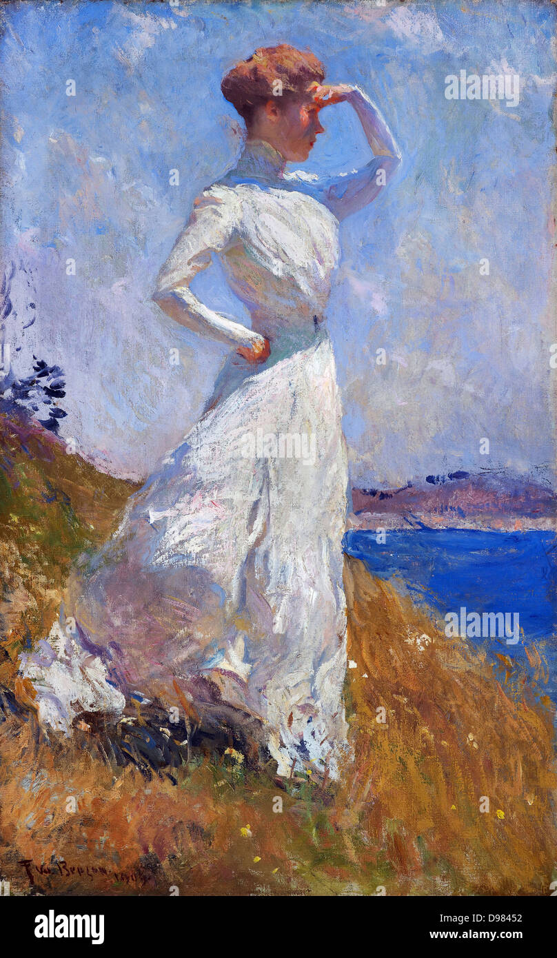 Frank Weston Benson, Sunlight 1909 Oil on canvas. Indianapolis Museum ...