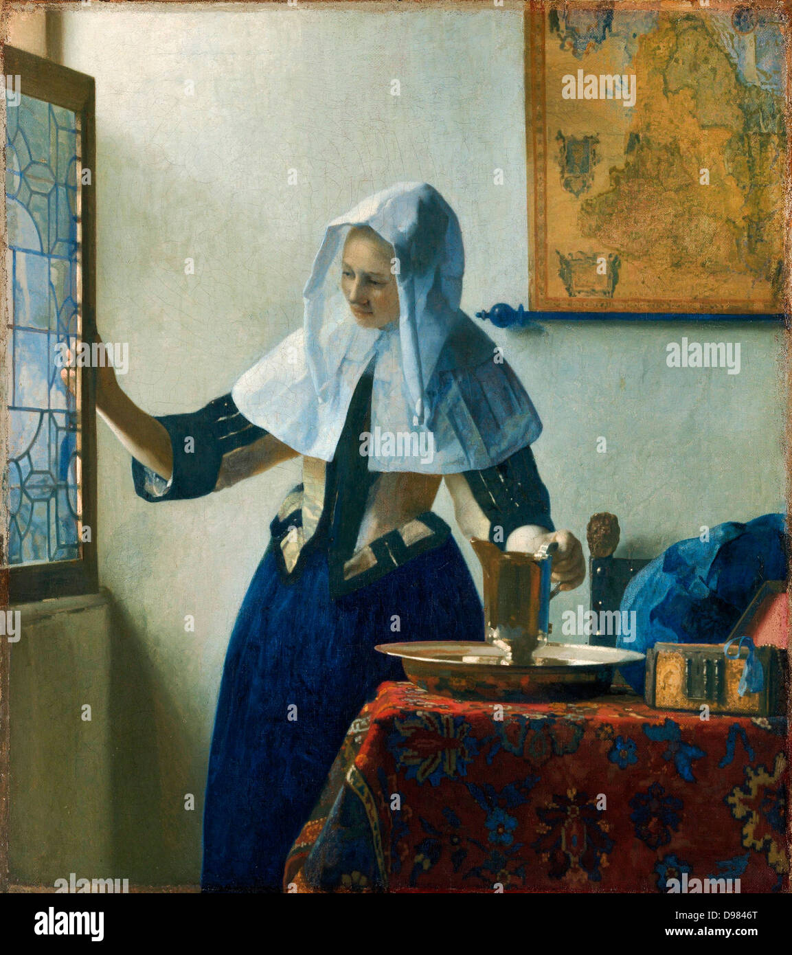 Johannes Vermeer, The Love Letter. Circa 1669. Oil on canvas ...