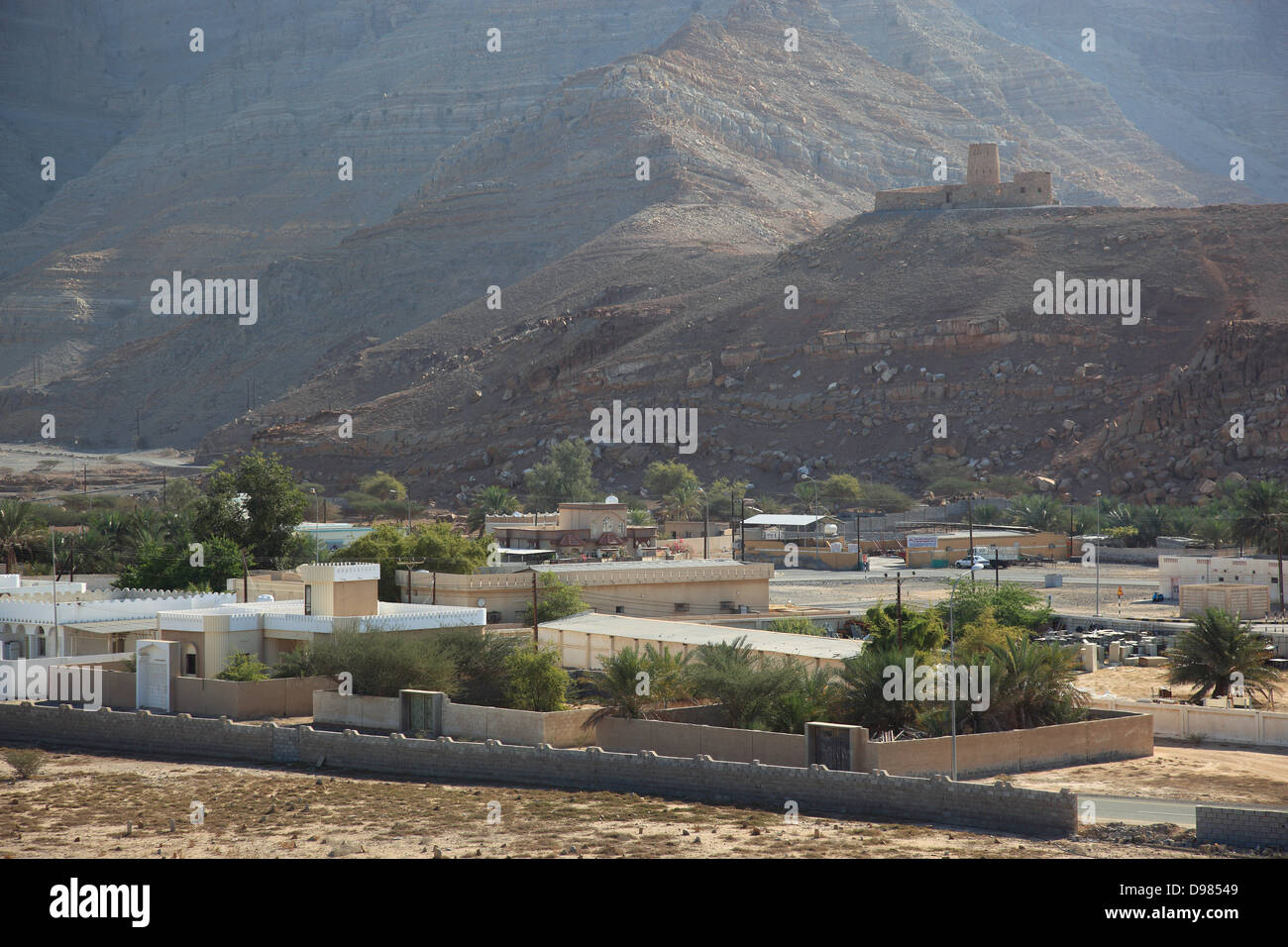 Bukha fort, Bukha, Bucha, in the granny's niches enclave of Musandam ...