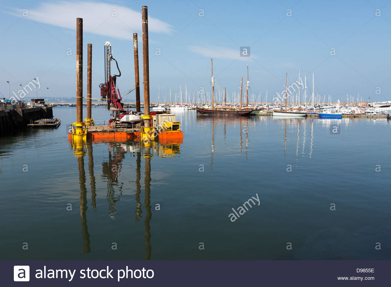 Marine Construction Pile High Resolution Stock Photography and Images ...