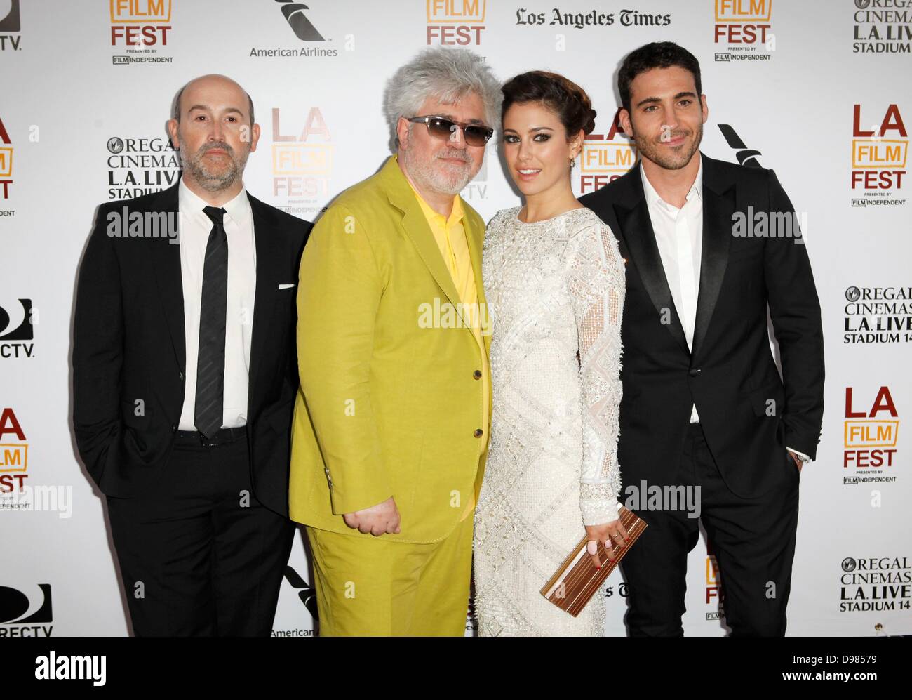 Los Angeles, CA. 13th June, 2013. Javier Camara, Pedro Almodovar ...