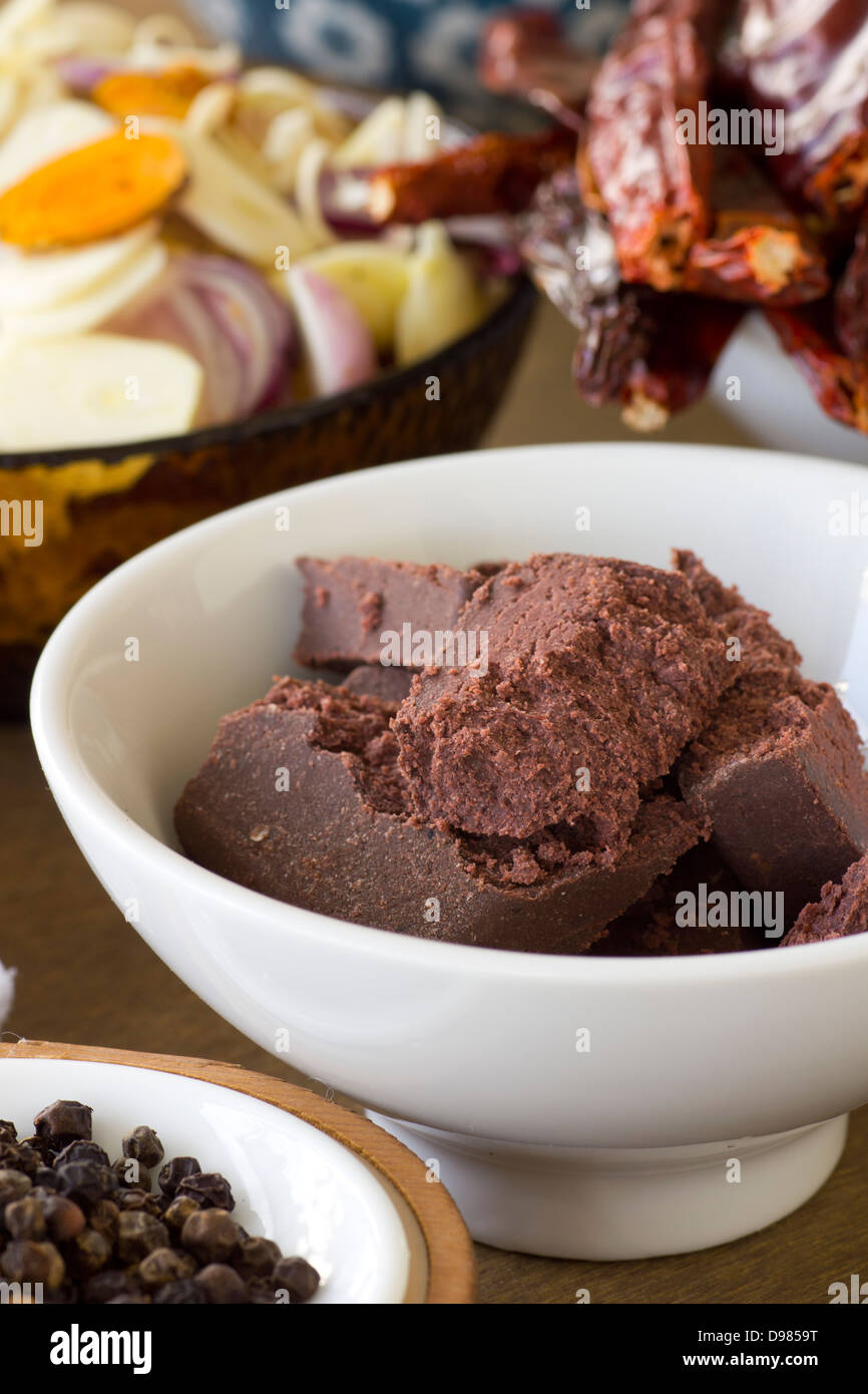 Balachan or Shrimp Paste Stock Photo - Alamy