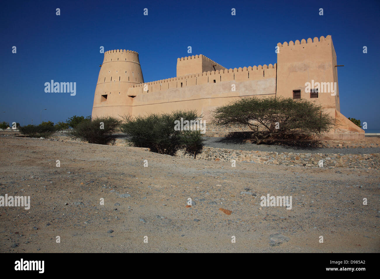 Bukha fort, Bukha, Bucha, in the granny's niches enclave of Musandam ...