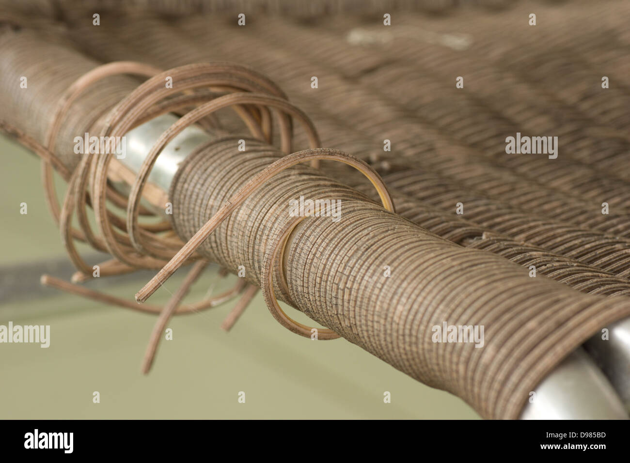 Damaged Wicker Chair; Non sharpened file Stock Photo - Alamy