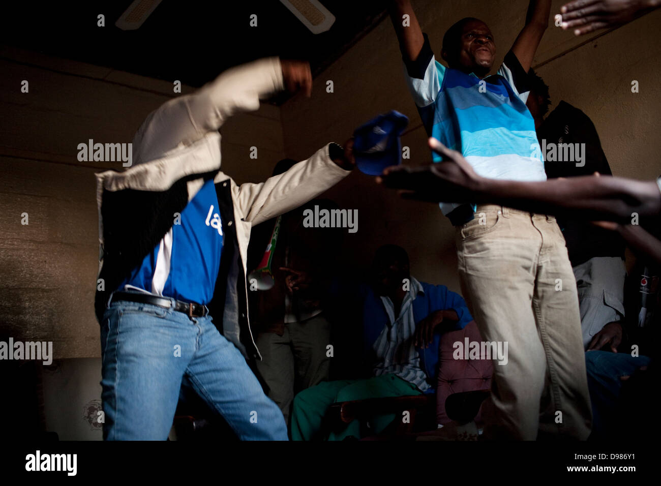 Football stadium fans goal hi-res stock photography and images - Alamy