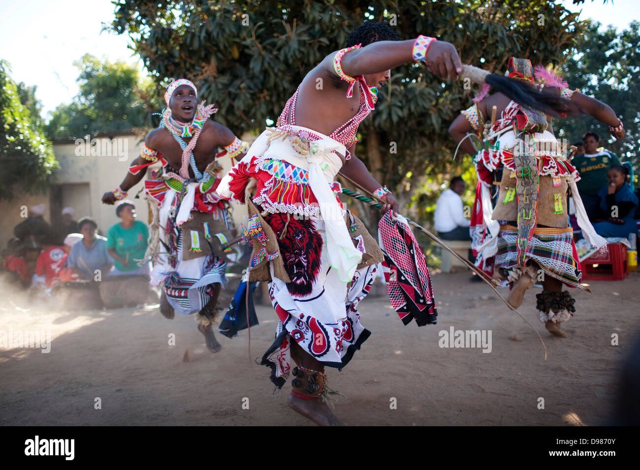 A sangomas ceremony home Phineas Mdluli in Peernars Mpumalanga South ...