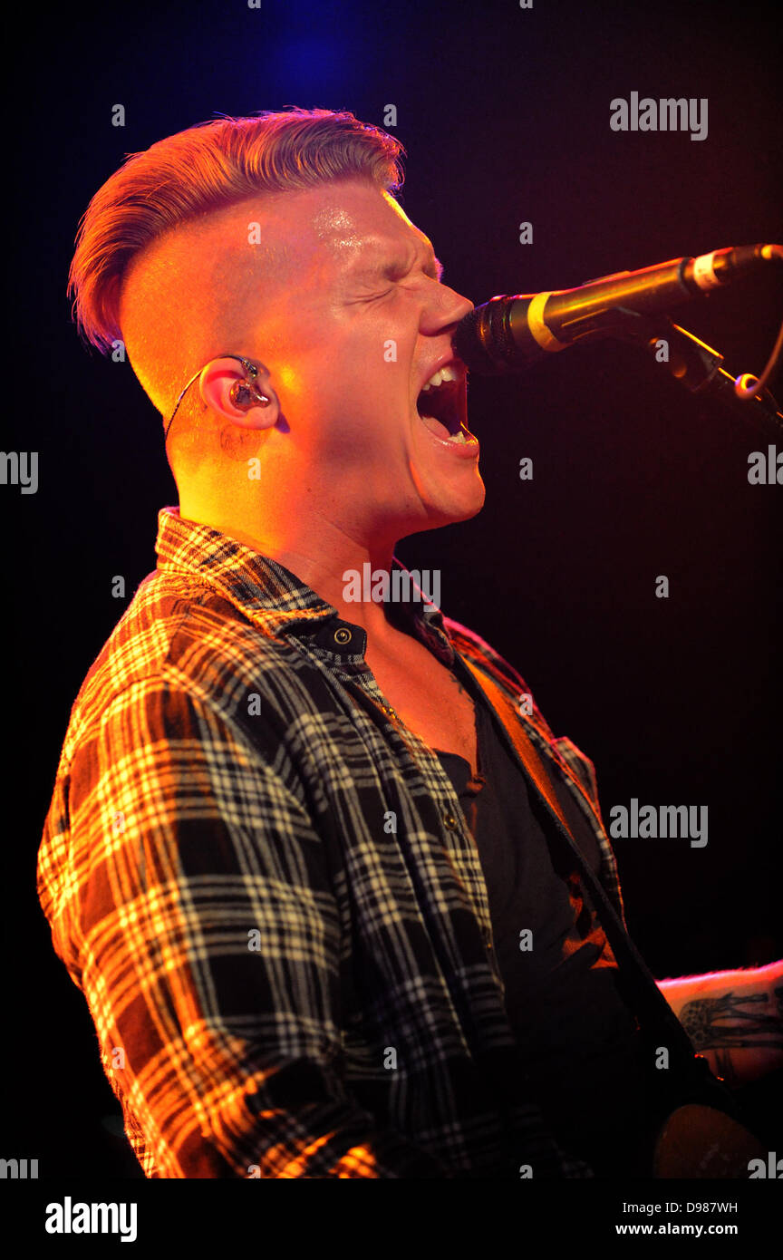 West Hollywood, California, USA. 13th June, 2013. Musician-AARON ...