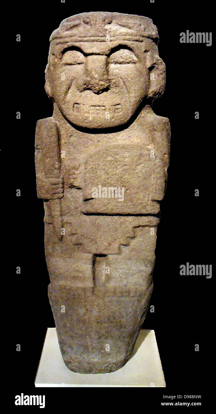 Tomb Guardian from Colombia, AD 200-600 Stock Photo - Alamy