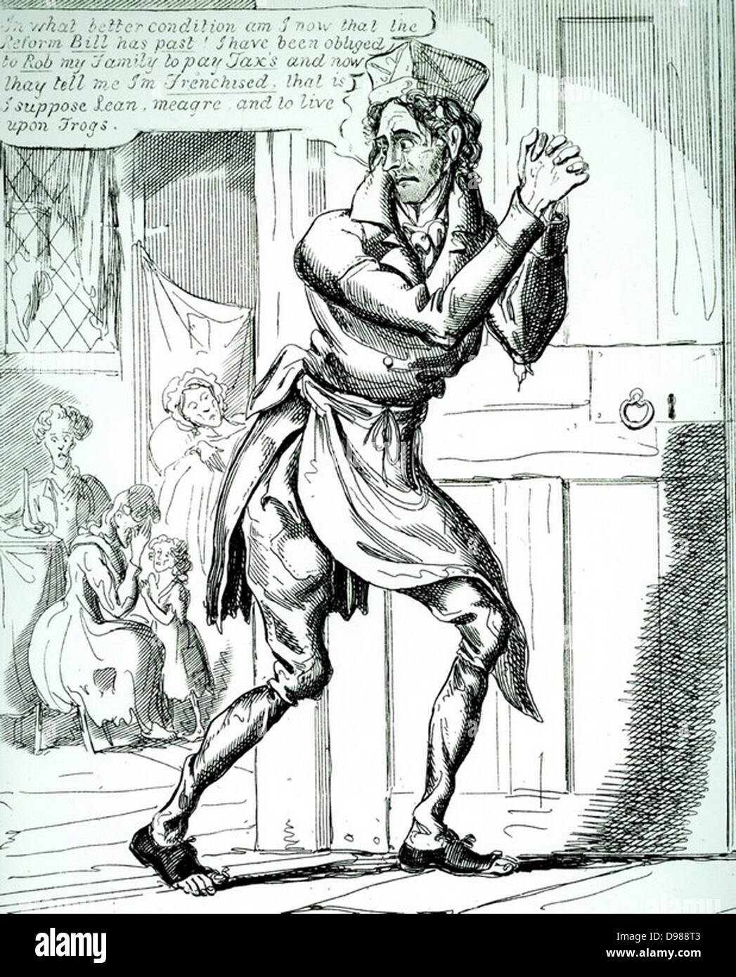 The Man Wot pays the Taxes!' An Artisan bemoaning his plight after the ...