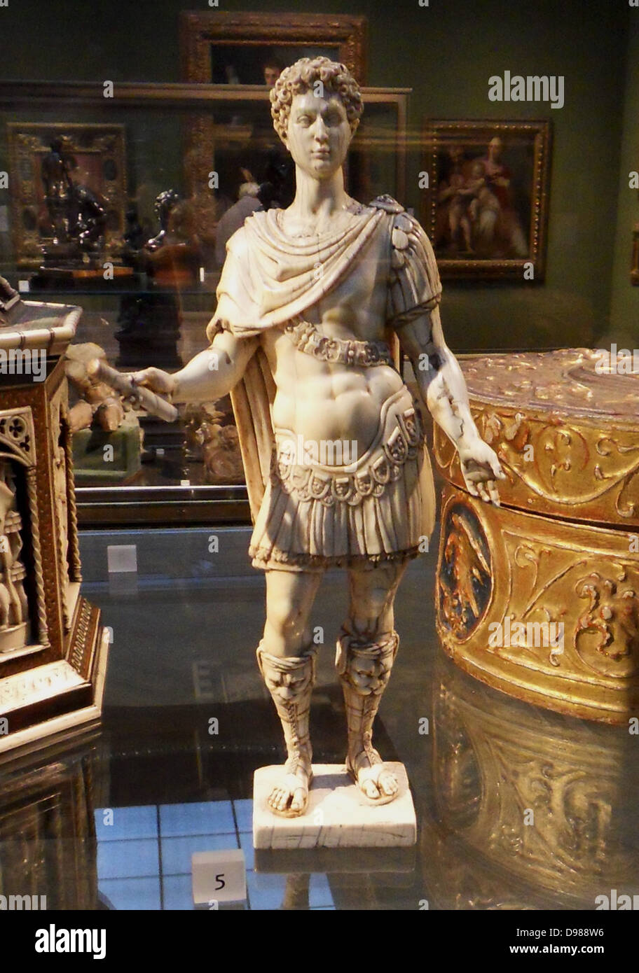 Ivory figurine depicting a man in armour. florentine circa 1550. This ...