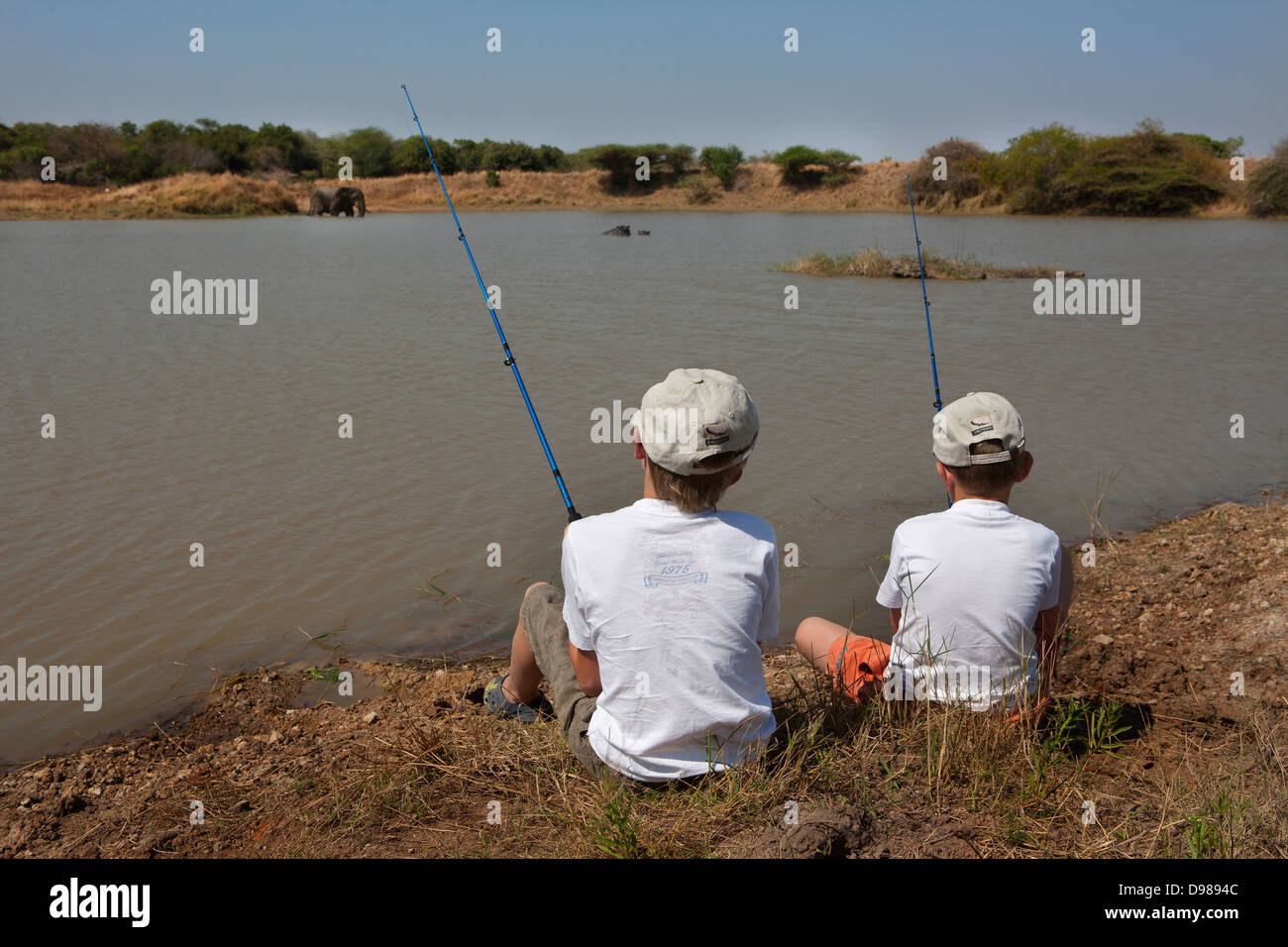 South africa kids animals hi-res stock photography and images - Alamy