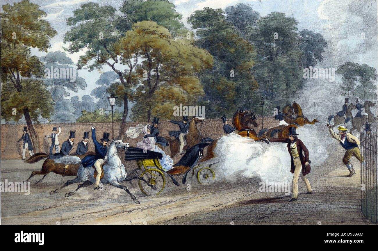 Attempted assassination of Queen Victoria (1819-1901). On the evening ...