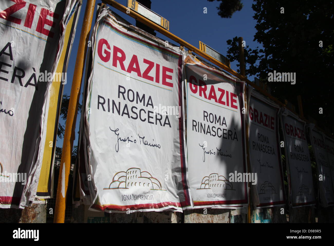 Sign with message to the mayor hi-res stock photography and images - Alamy