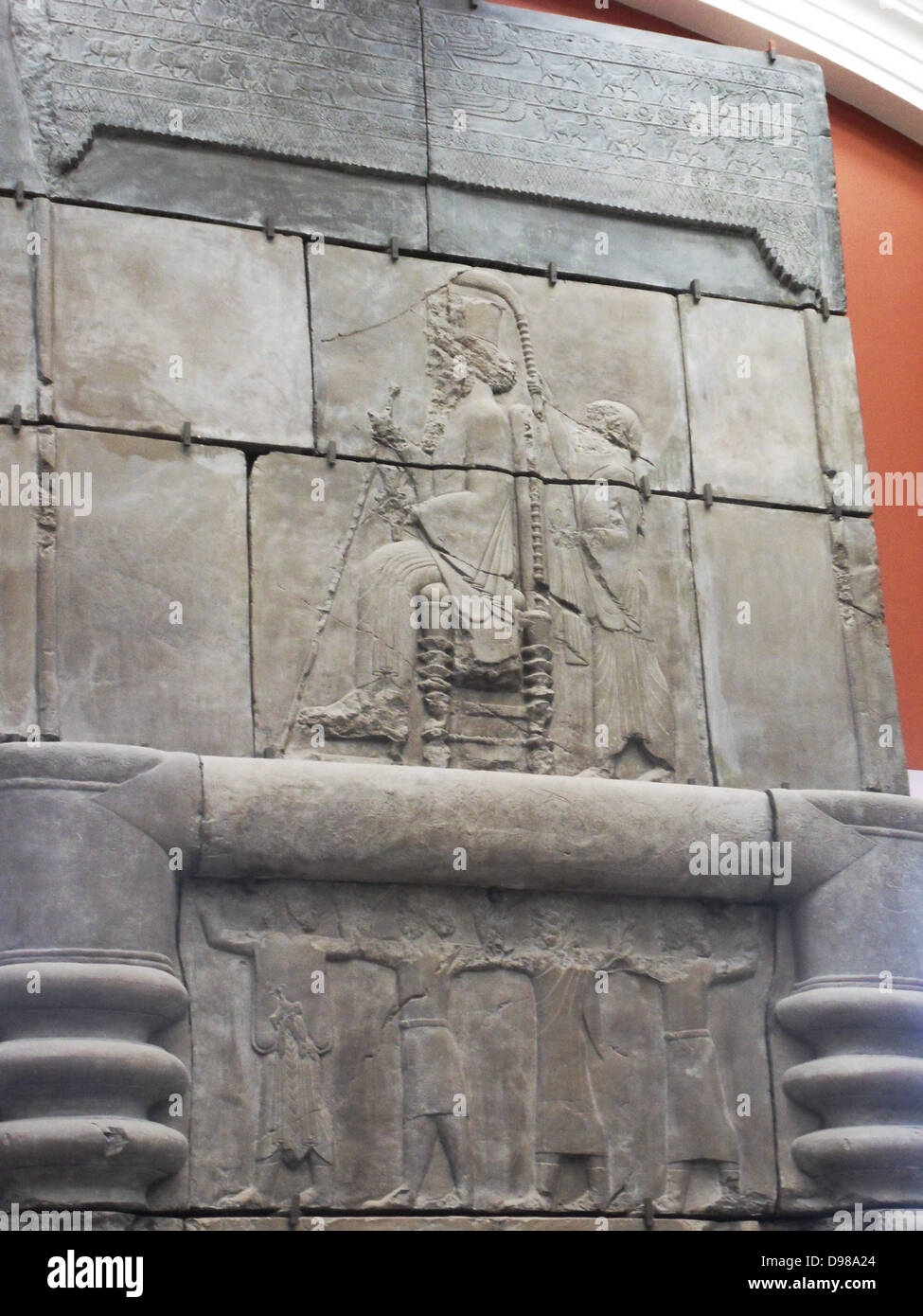 Cast of palace doorway. Persepolis, Iran about 40-450 BC. Persepolis ...