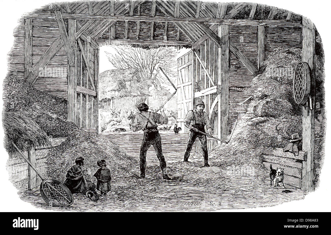 Threshing machines hi-res stock photography and images - Alamy