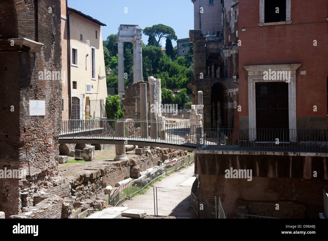 Porticus octaviae roma hi-res stock photography and images - Alamy