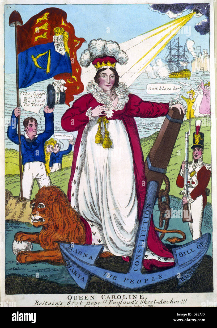 Queen caroline great britain 1820 hi-res stock photography and images ...