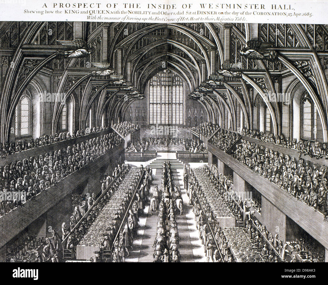 1685 scene in the banqueting hall hi-res stock photography and images ...