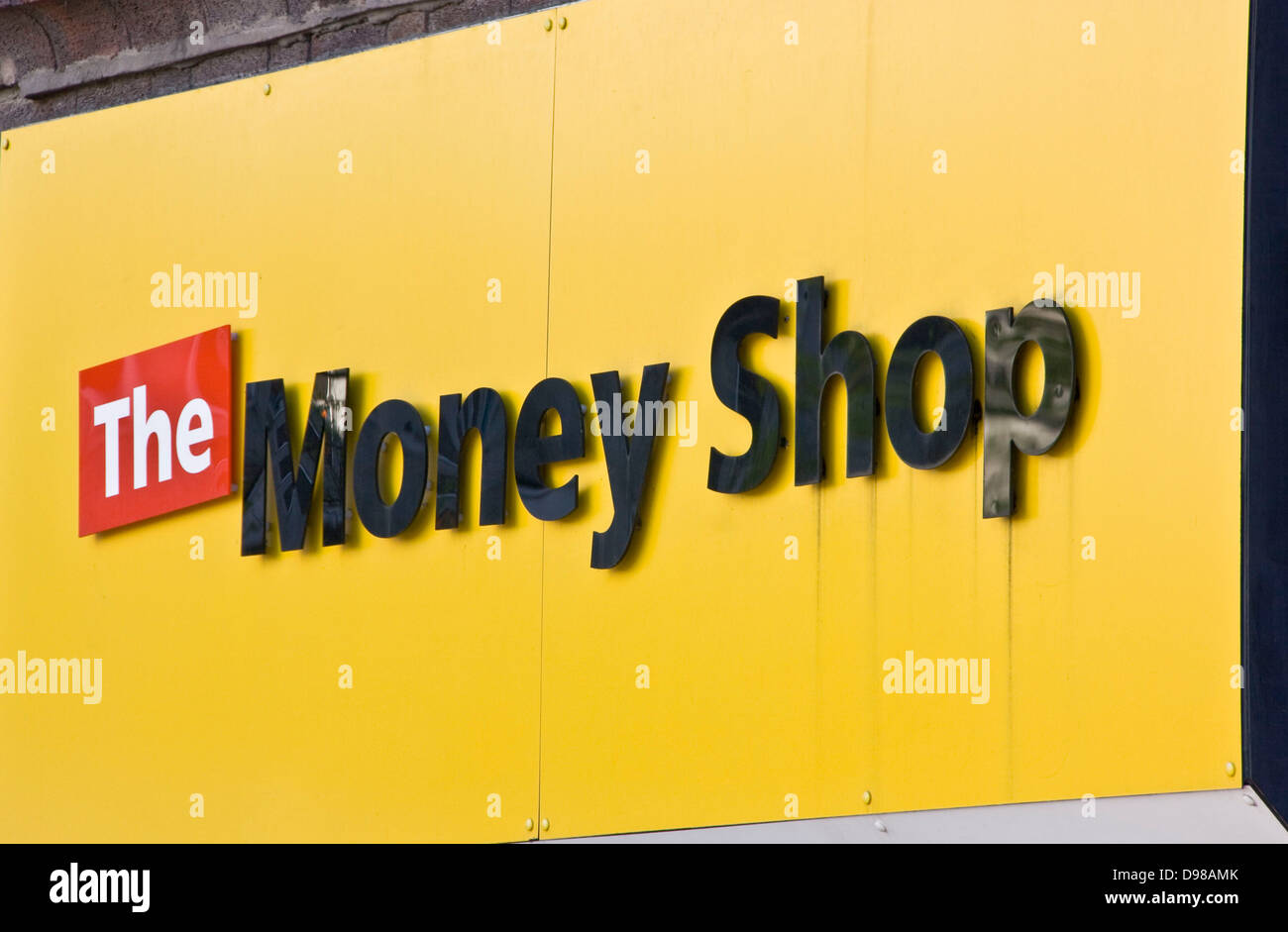 The Money Shop Stock Photo - Alamy