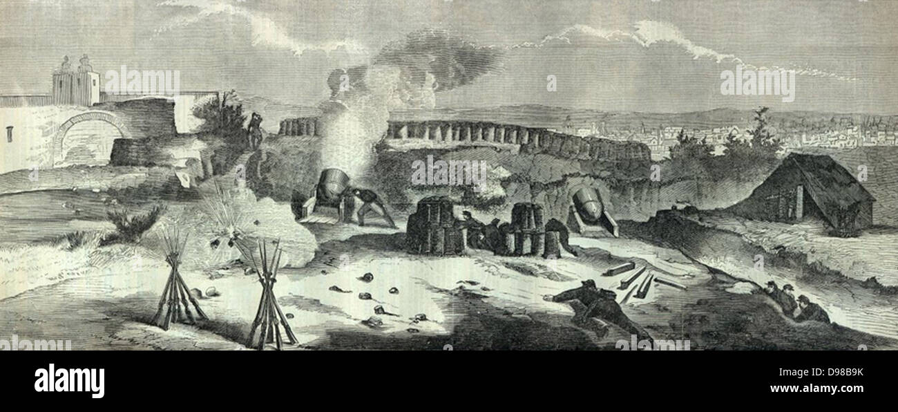 French invervention in Mexico: Battle of Puebla, 5 May 1862 (Battle of ...