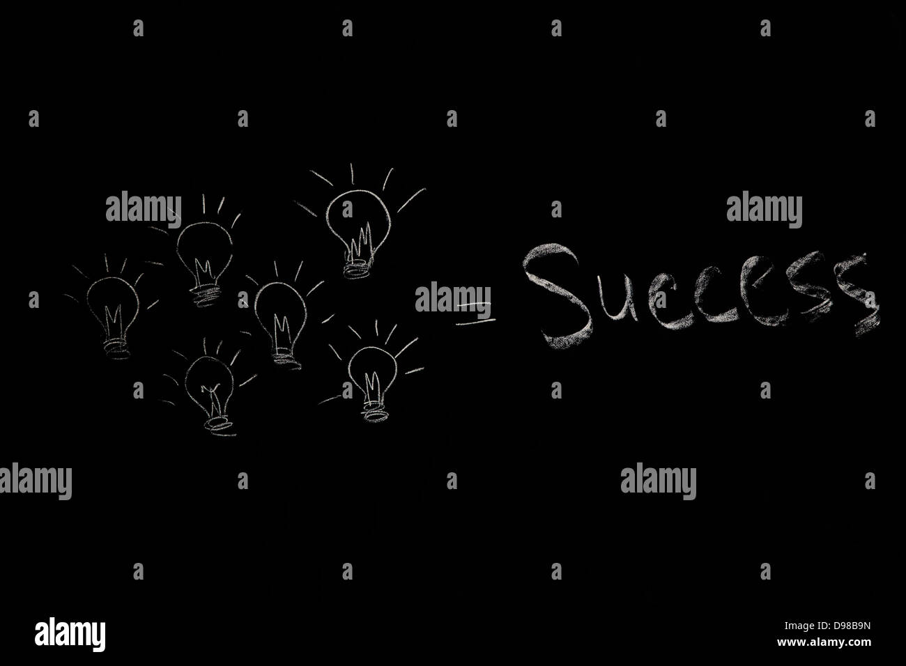 Success word Black and White Stock Photos & Images - Alamy