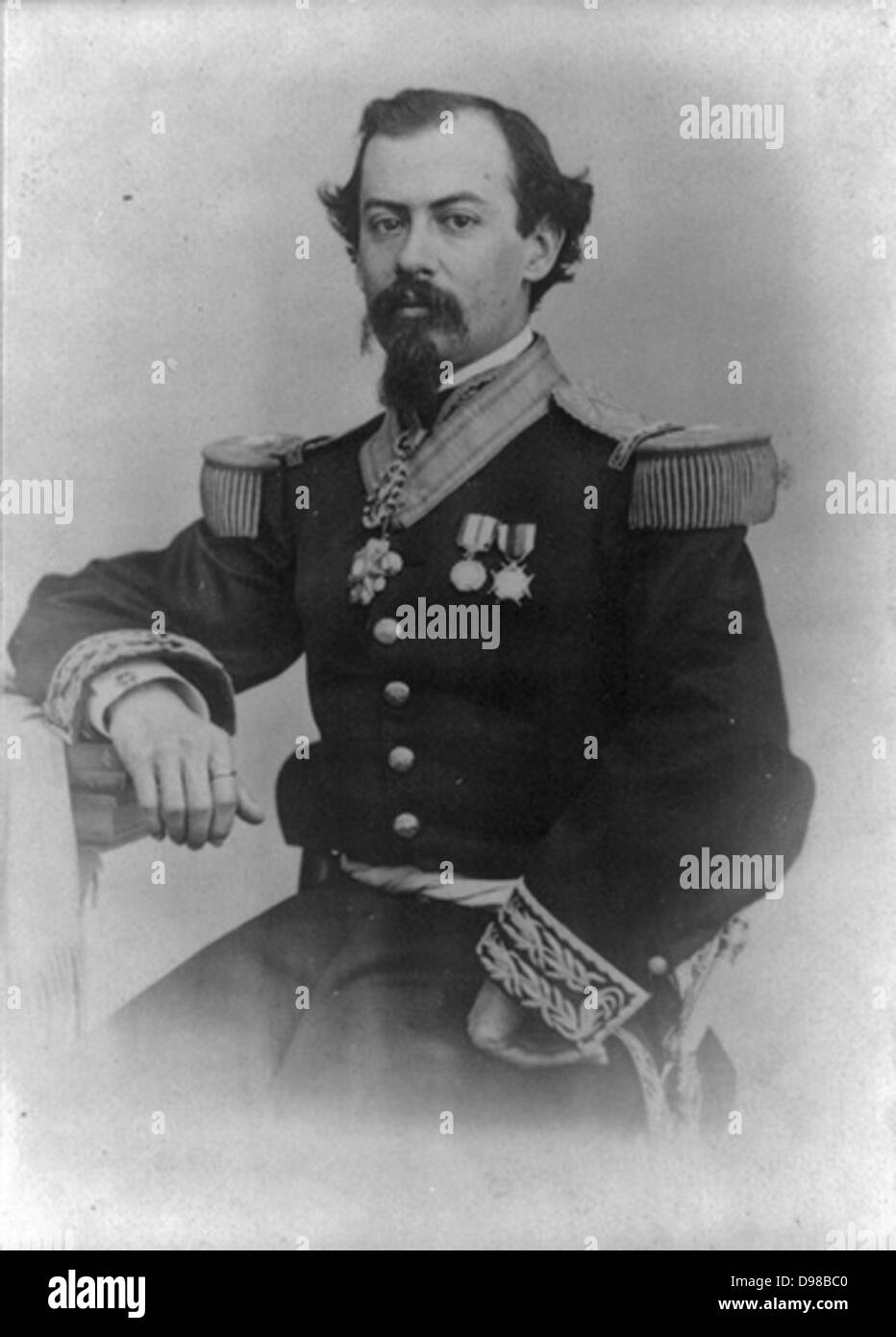 General miguel miramón Black and White Stock Photos & Images - Alamy