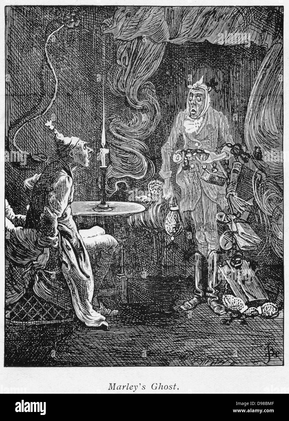 Scrooge ghost illustration High Resolution Stock Photography and Images ...