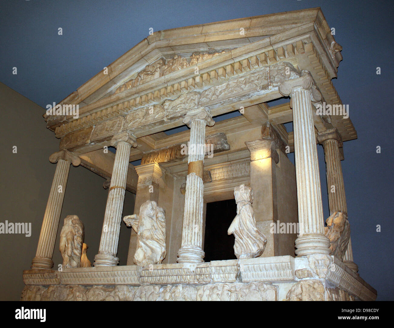 statue from the Nereid Monument, which takes its name from the Nereids ...