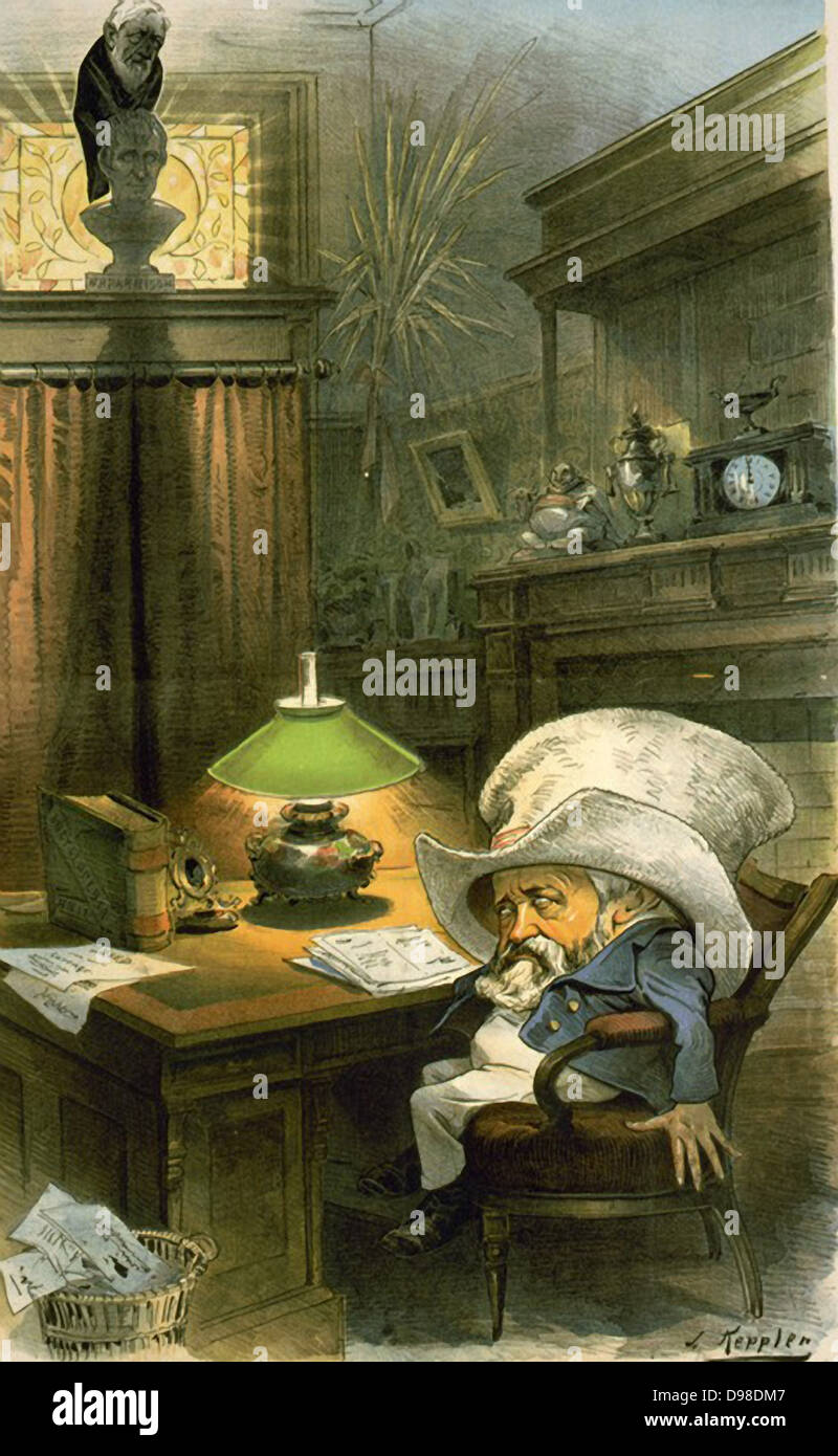 The raven cartoon by joseph keppler hi-res stock photography and images ...