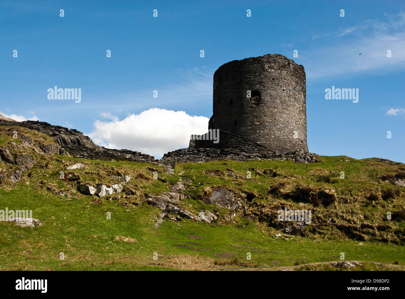 Dolbadarn Castle, Llanberis Stock Photo - Alamy