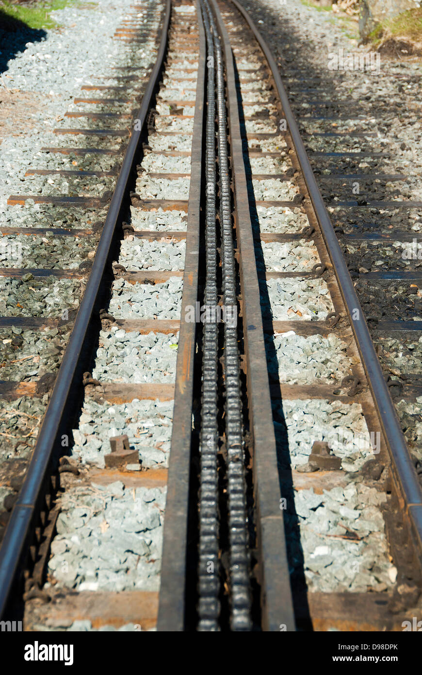 Rack railway track hi-res stock photography and images - Alamy
