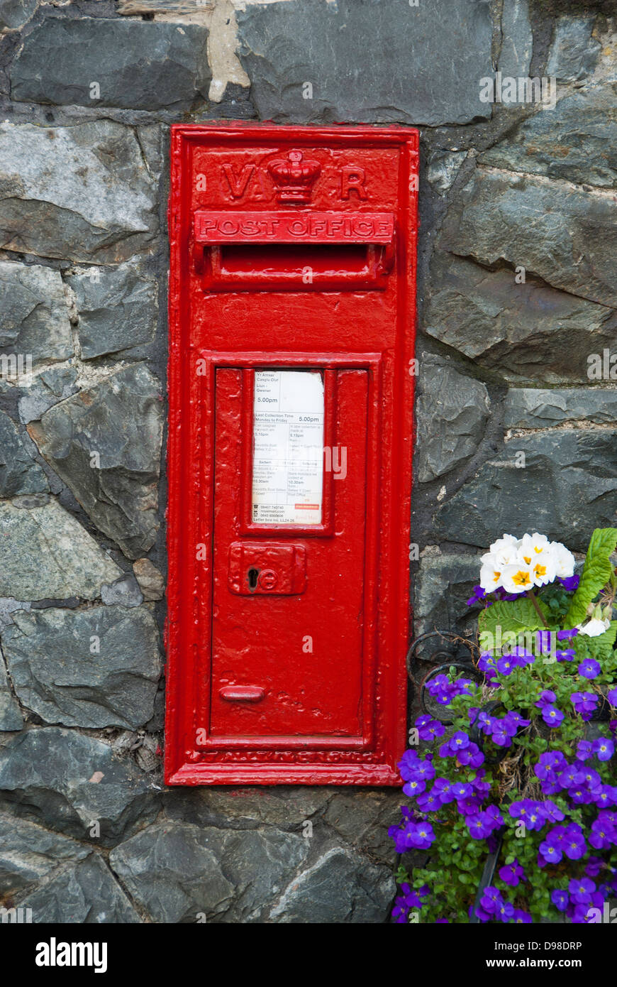 Victorian Letter Box Stock Photo - Alamy