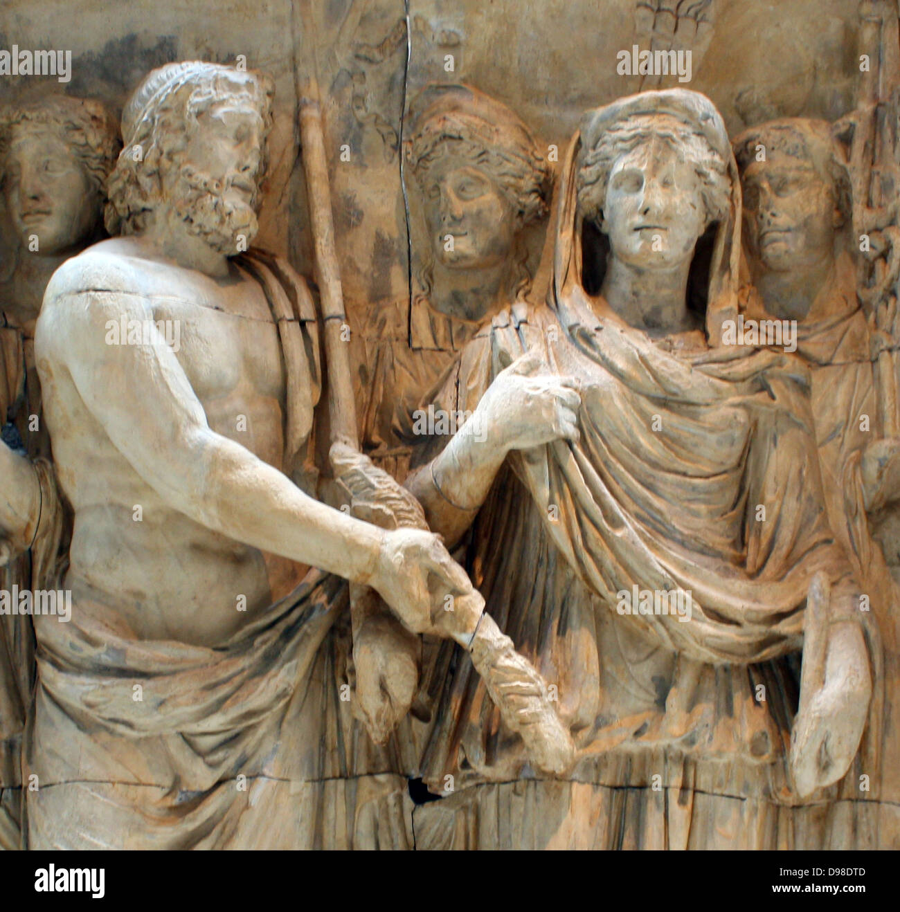 Arch of Trajan at Beneventum AD 114. The arch was dedicated to Trajan ...