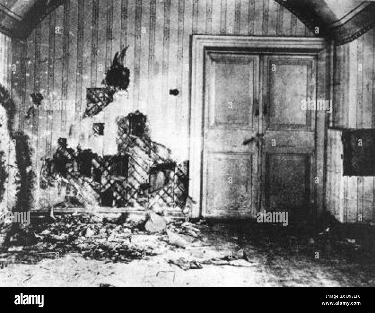 Ipatiev House in Ekaterinburg, where the former Emperor Nicholas II of ...