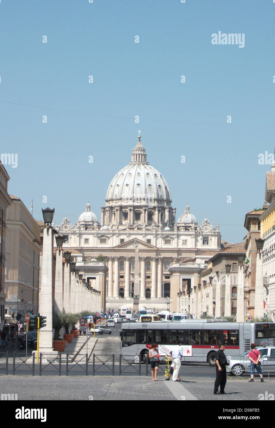 The Papal Basilica of Saint Peterislocated within the Vatican City ...