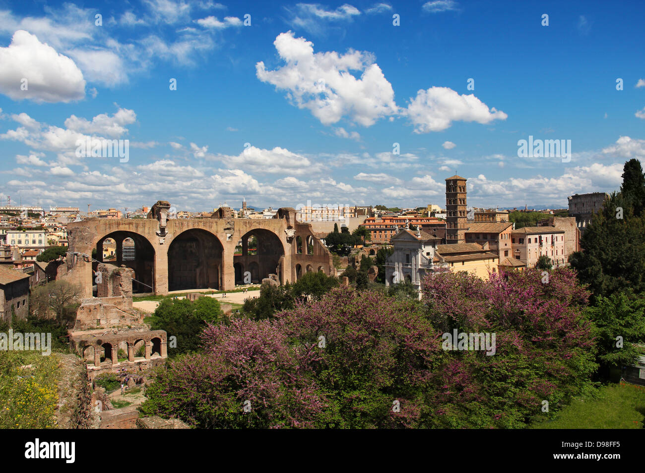 Palatine hill tour of rome hi-res stock photography and images - Alamy
