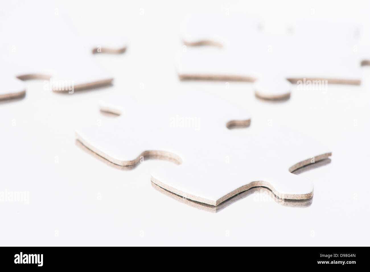 Connecting shapes Cut Out Stock Images & Pictures - Alamy