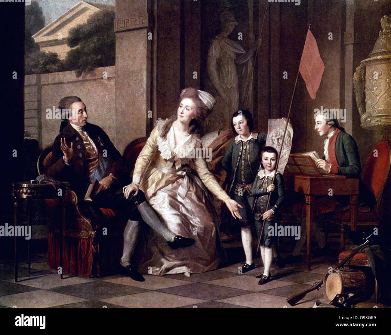 Hippolyte Delaroche (1797–1856),known as Paul Delaroche, French painter ...