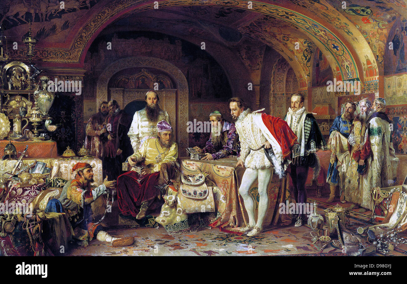 Ivan the Terrible Showing His Treasures to Jerome Horsey, by Alexander ...