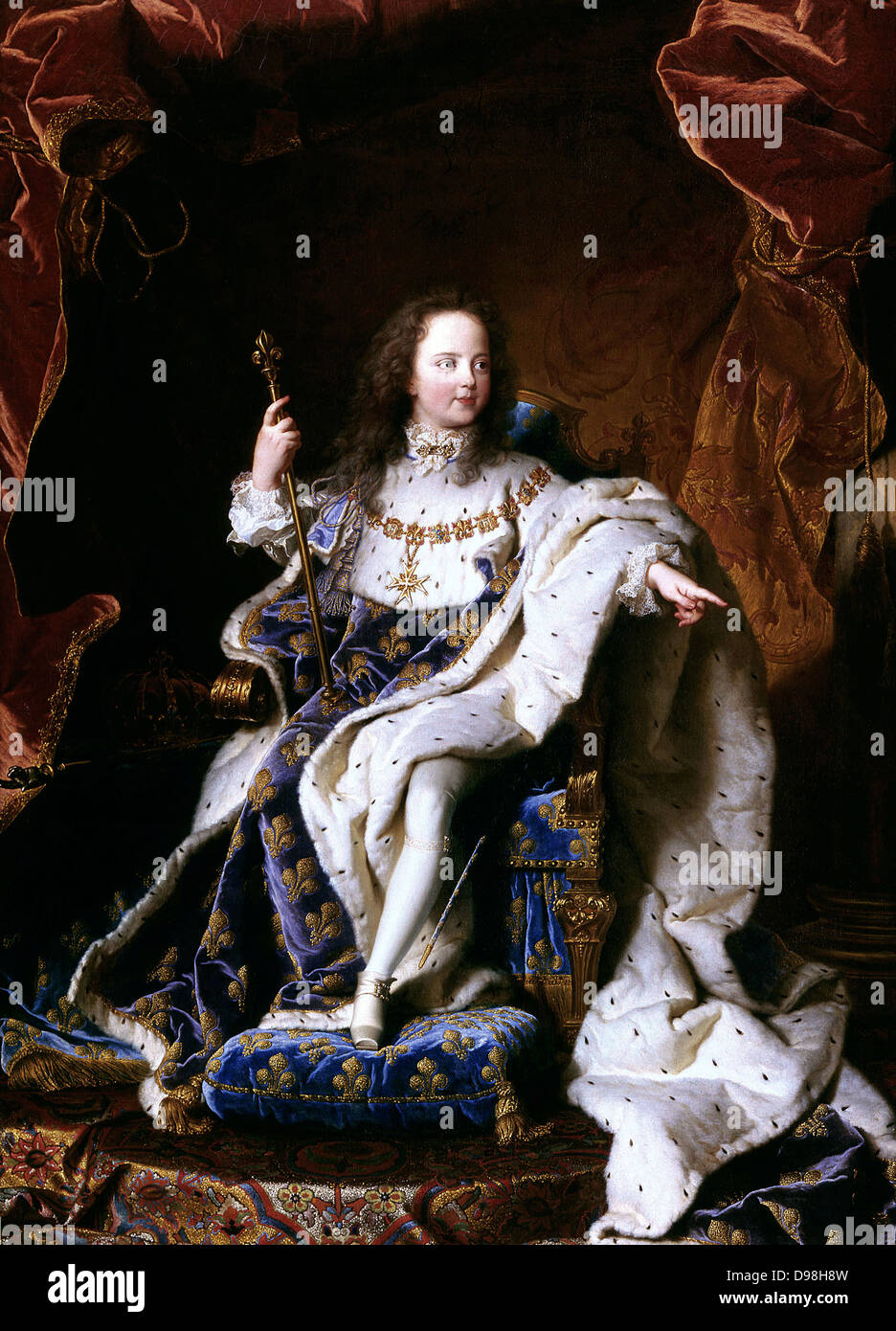 Portrait of king louis xv hi-res stock photography and images - Alamy