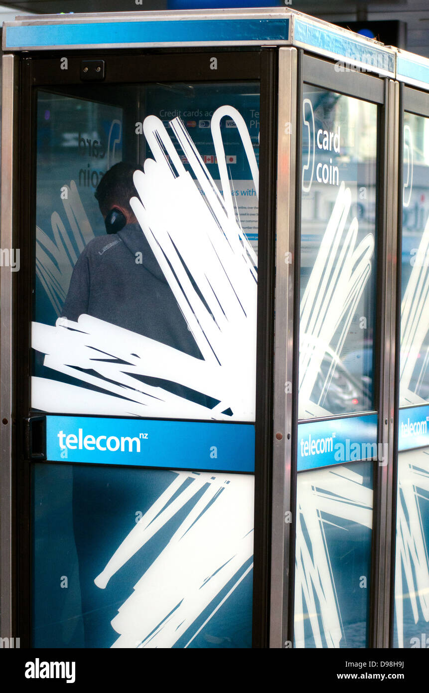 New Zealand Telephone Box High Resolution Stock Photography and Images ...