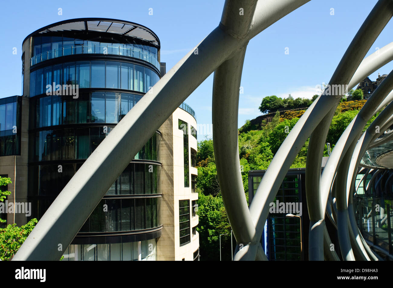 Lattice footbridge hi-res stock photography and images - Alamy