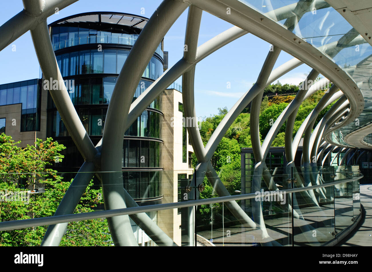 Lattice footbridge hi-res stock photography and images - Alamy