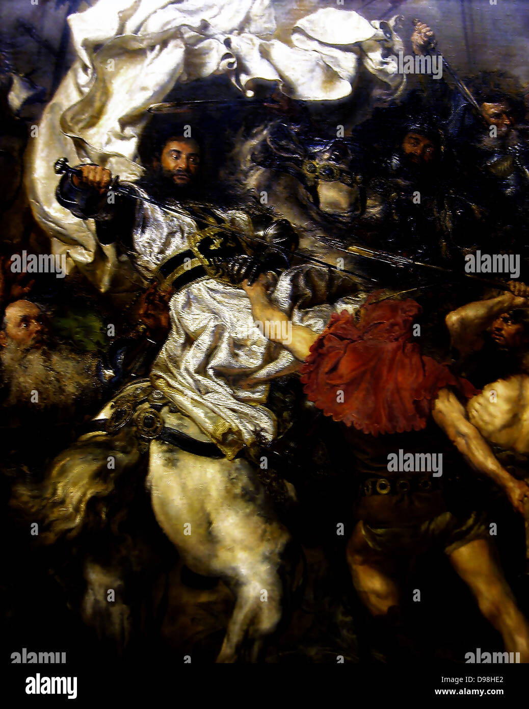 The Battle of Grunwald (1st Battle of Tannenberg) July 15, 1410. king ...