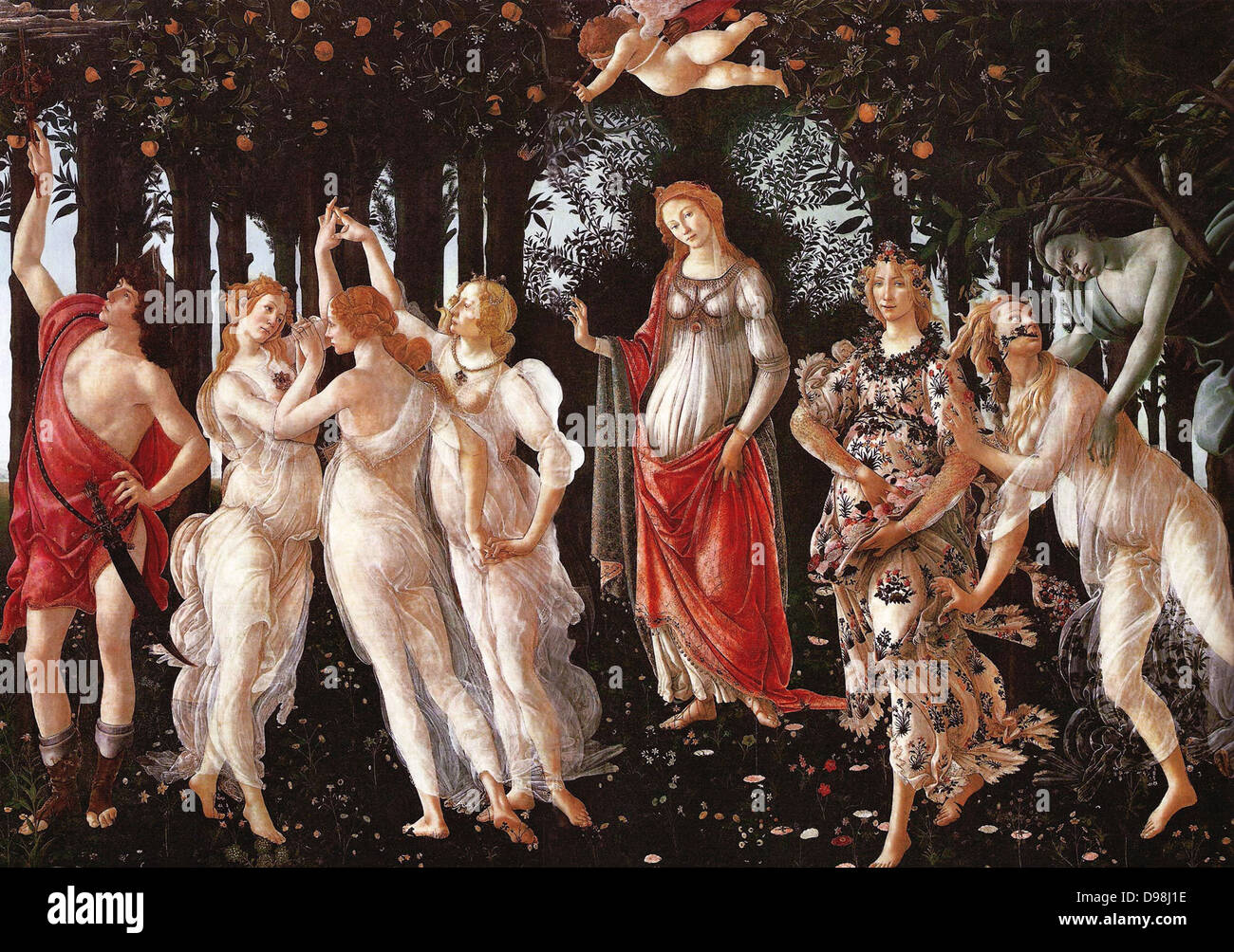 Primavera Botticelli Flora