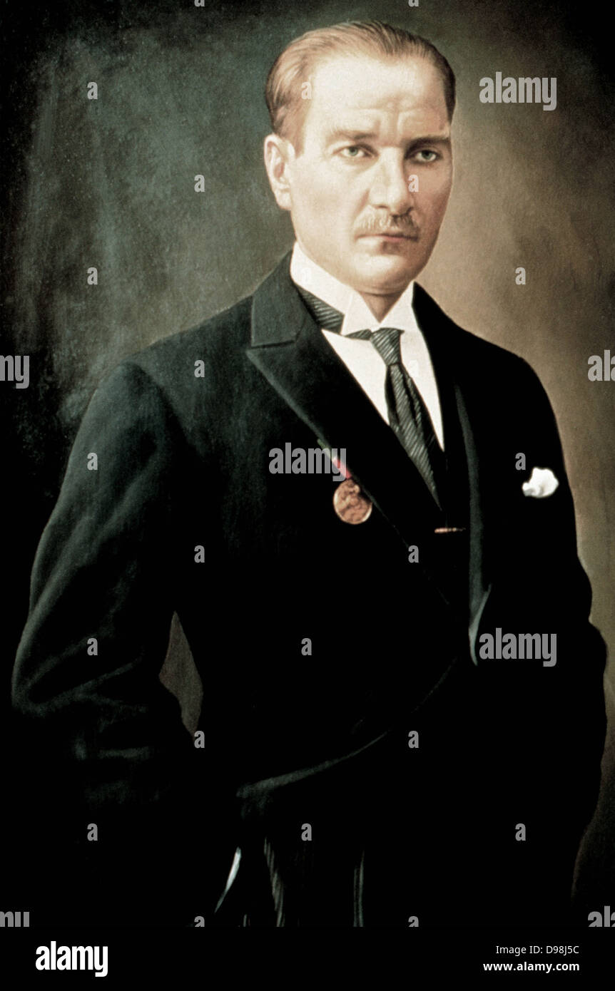 Mustafa Kemal Ataturk, 1881–10 November 1938) was an Ottoman and ...