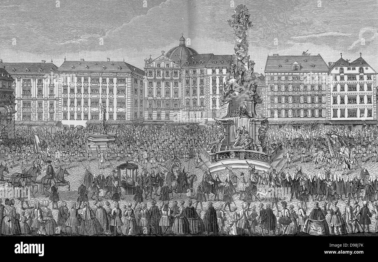 Austrian rulers Black and White Stock Photos & Images - Alamy