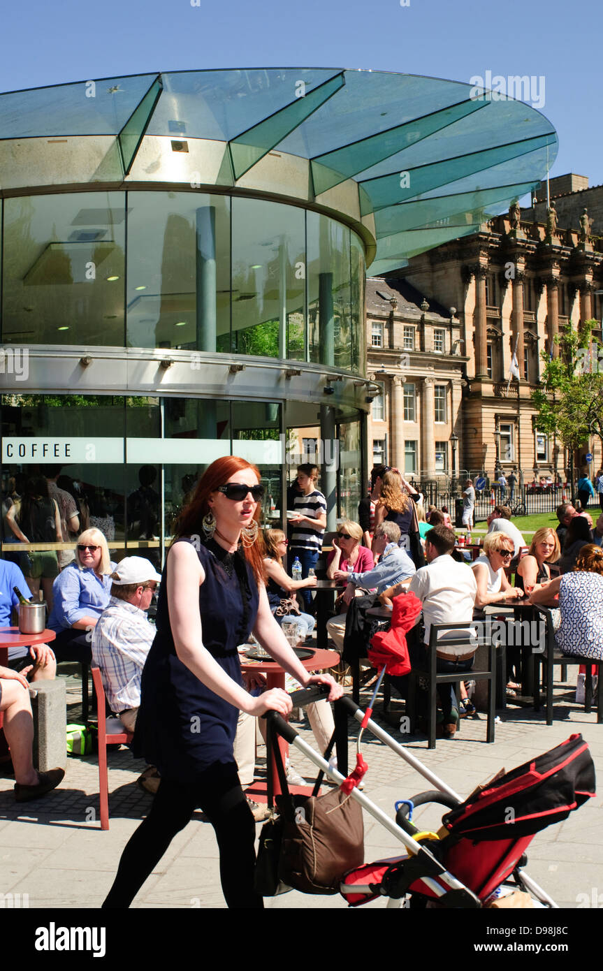 Woman Pram High Resolution Stock Photography and Images - Alamy
