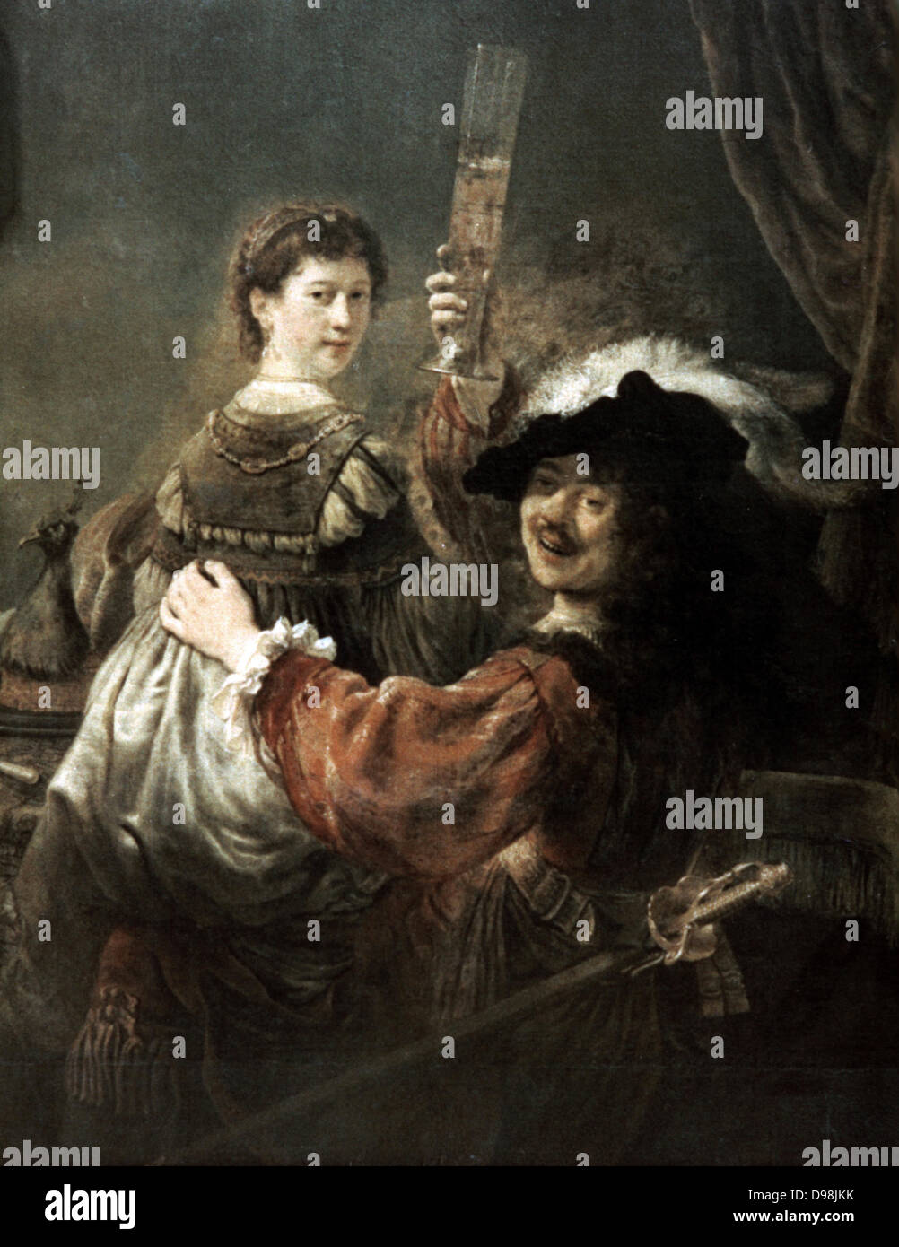 Rembrandt and Saskia in representation of the Prodigal Son in the ...