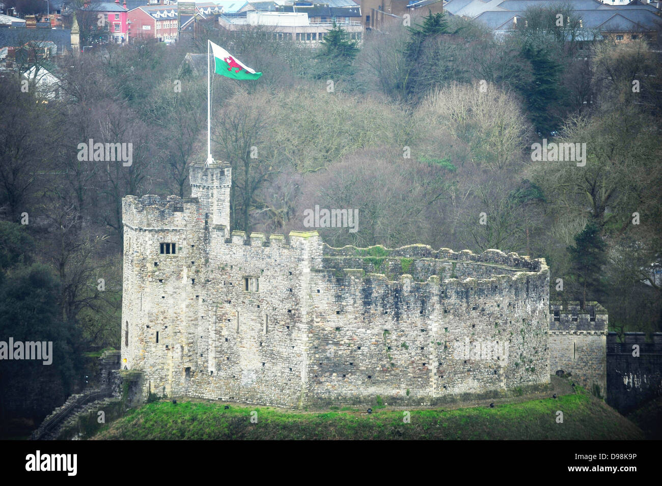 Shell keep castle hi-res stock photography and images - Alamy